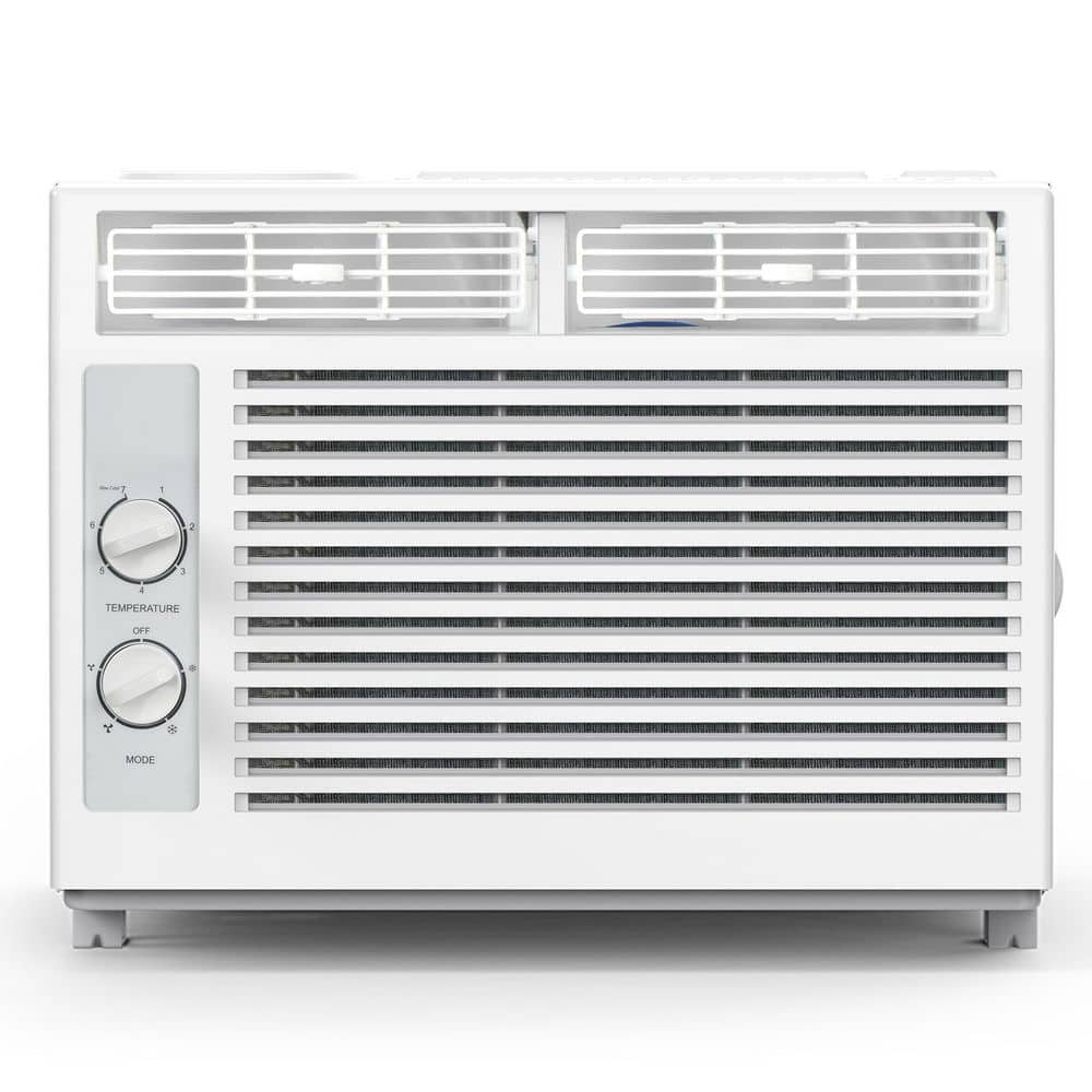 COWSAR 5,000 (DOE) BTU 115-Volt Window Air Conditioner for 130 sq. ft ...