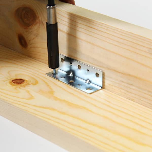 Everbilt (4-Pack) 2 in. Zinc-Plated Inside Corner Brace 33595 - The ...