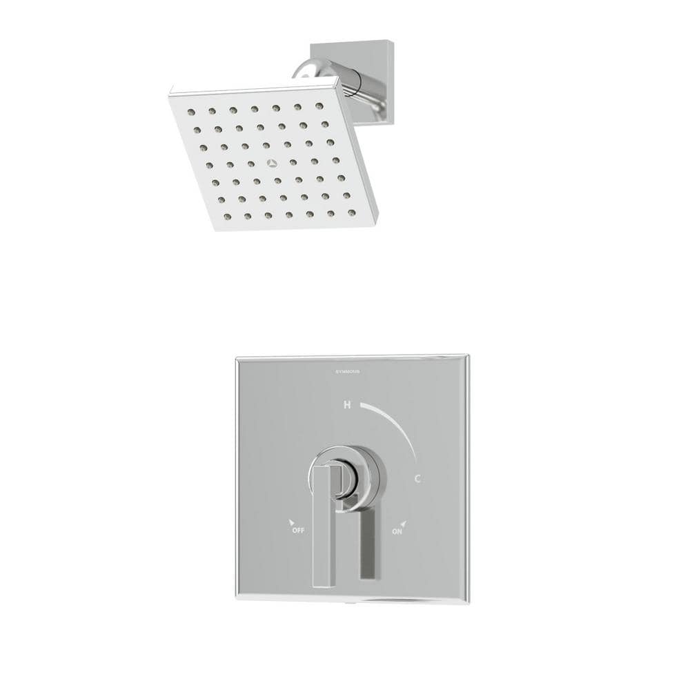 Symmons Duro HydroMersion Shower Trim Kit Wall Mounted with Single ...