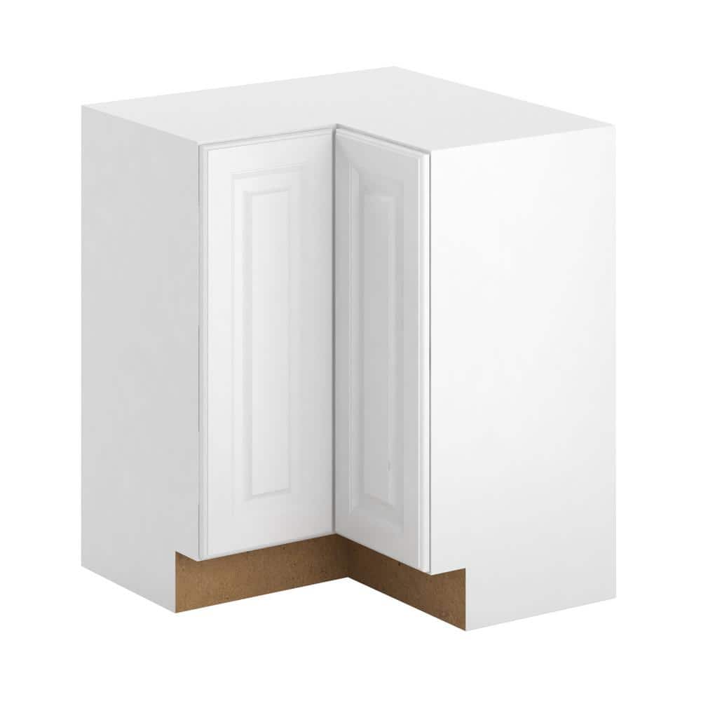 Hampton Bay Madison Assembled 28.5x34.5x28.5 in. Corner Base Cabinet in ...