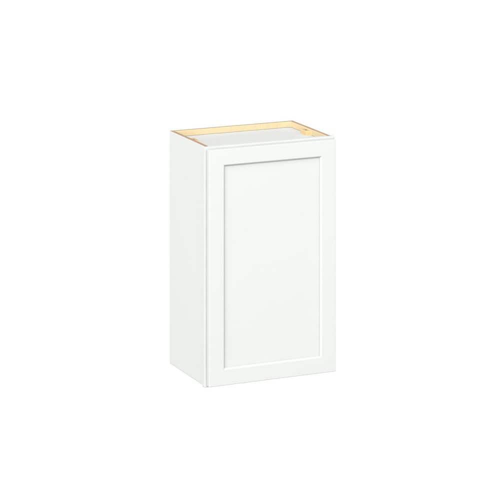J COLLECTION Emerson Pure White Wall 1 Door Ready to Assemble Kitchen ...