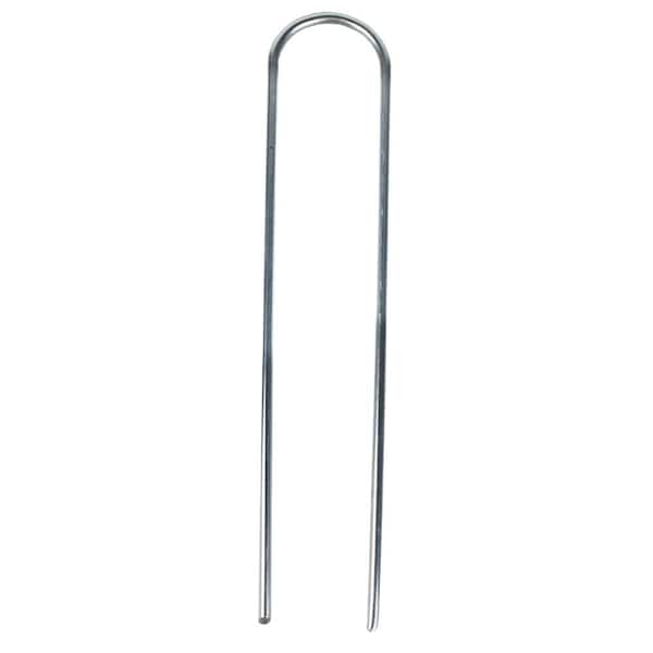 Vigoro 6 in. X 1 in. Galvanized Drip Irrigation Stakes (100-pack ...