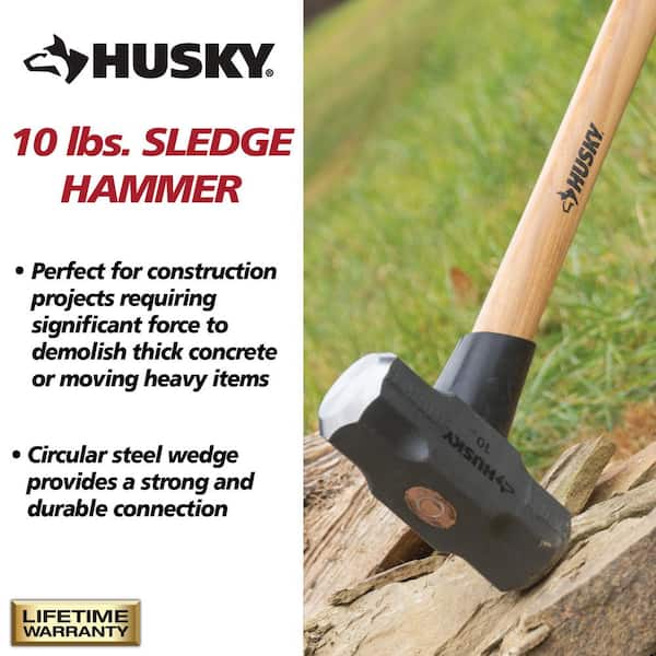 Husky 10 lb sledge hammer store