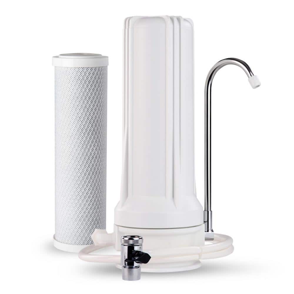 ISPRING Countertop Drinking Water Filtration System for Faucet, Reduces ...