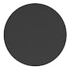 TAYLOR + LOGAN 30 in. W x 30 in. H Modern Round Black Wall Mounted ...