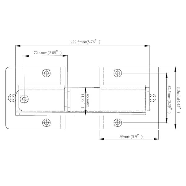 Everbilt Black Extra Heavy-Duty Gate Flip Latch 33575 - The Home Depot