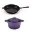 BergHOFF Neo 10 in. Cast Iron Frying Pan in Purple 2211310A
