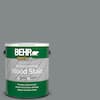 BEHR DECKplus 1 gal. #N460-5 Slate Rock Solid Color Waterproofing ...
