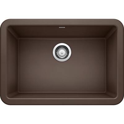 Blanco IKON Farmhouse Apron-Front Granite Composite 33 in. Single Bowl ...