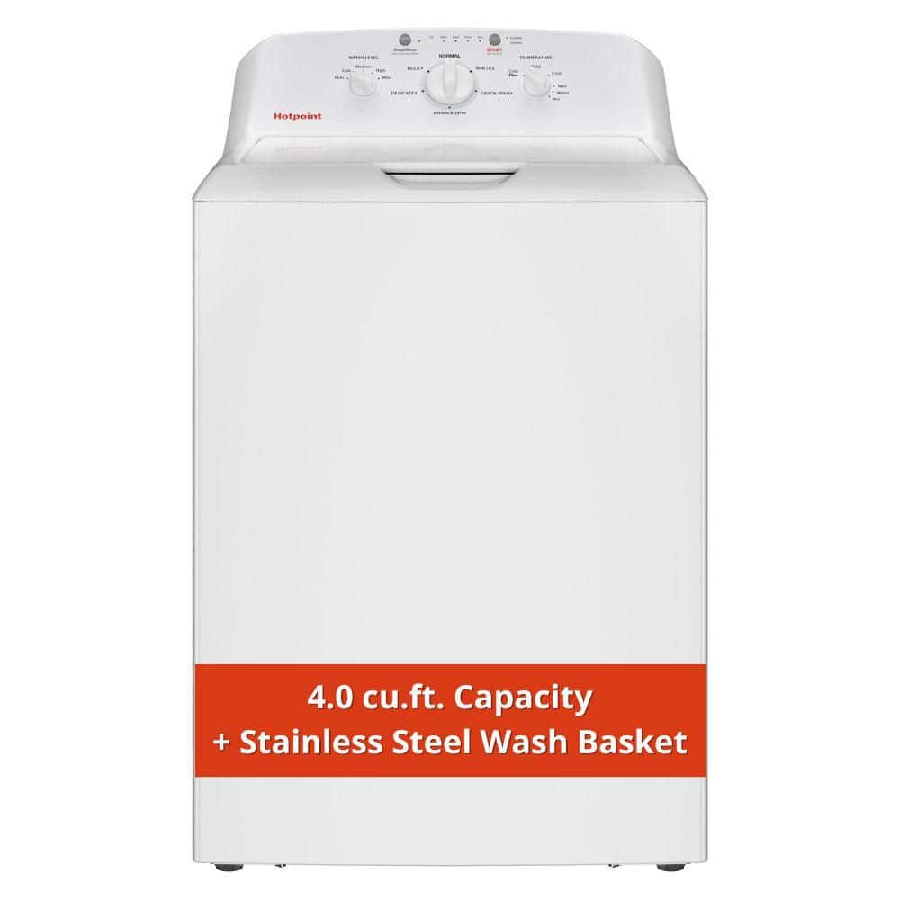 Reviews for Hotpoint 4.0 cu.ft. Top Load Washer in White with Cold Plus ...