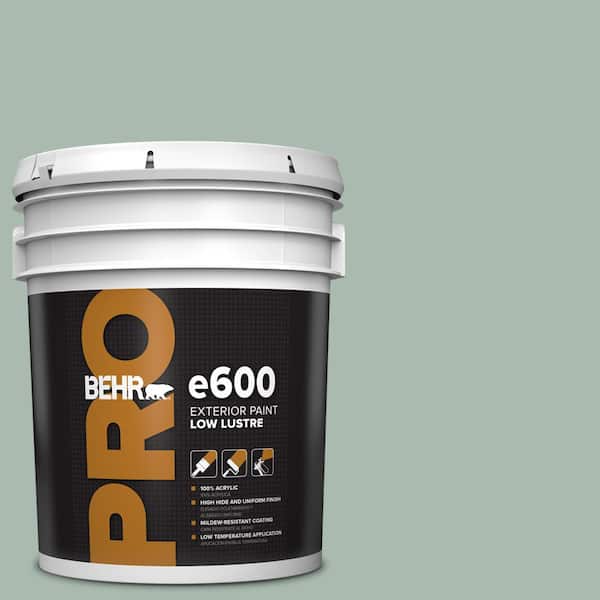 BEHR PRO 5 Gal. #PPU11-14 Zen Low Luster Exterior Paint PR62005 - The ...