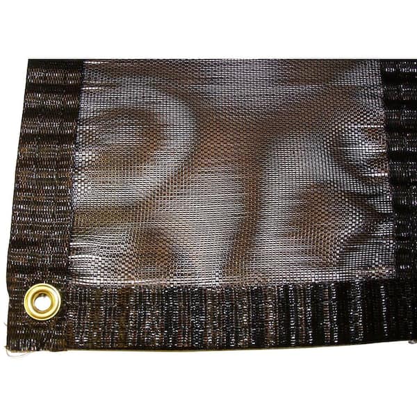 Riverstone 6 ft. x 10 ft. Shade Cloth System with Corner Grommets SC610 ...