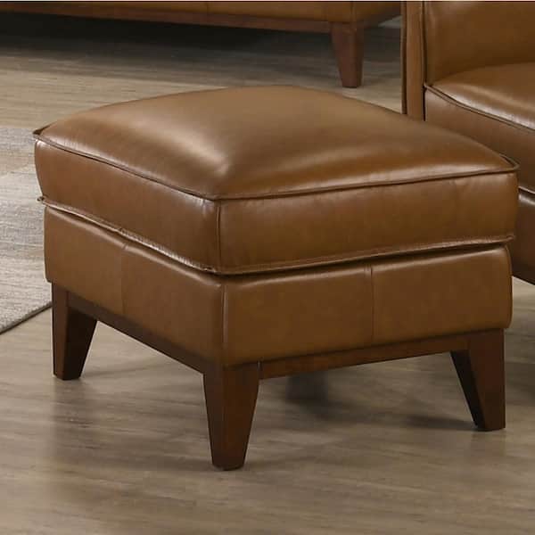 New Classic Furniture Caspar Caramel Ottoman