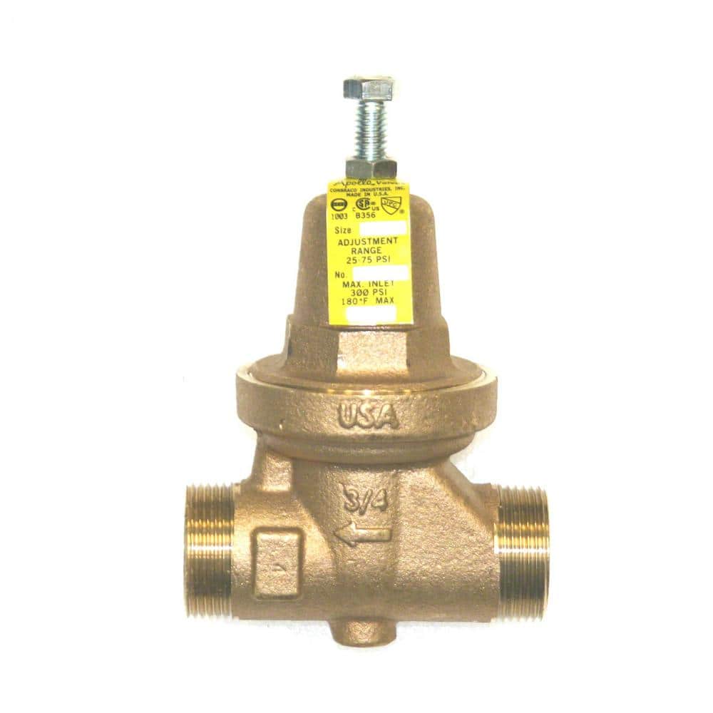 Mr.Steam Pressure Reducing Valve in 15 psi 104198 - The Home Depot