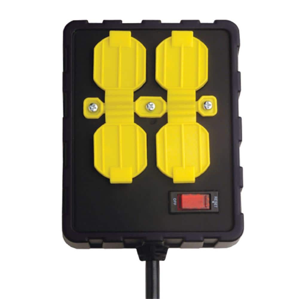 4-Outlet Box C664502001 - The Home Depot