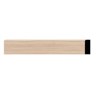 Ekena Millwork WM887 0.38 in. D x 1.25 in. W x 96 in. L Wood (White Oak ...