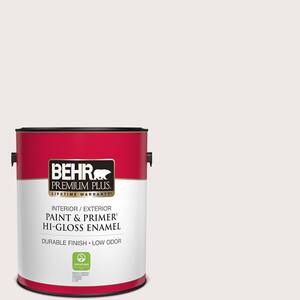 BEHR ULTRA 5 gal. #720A-1 Phantom Mist Satin Enamel Exterior Paint ...