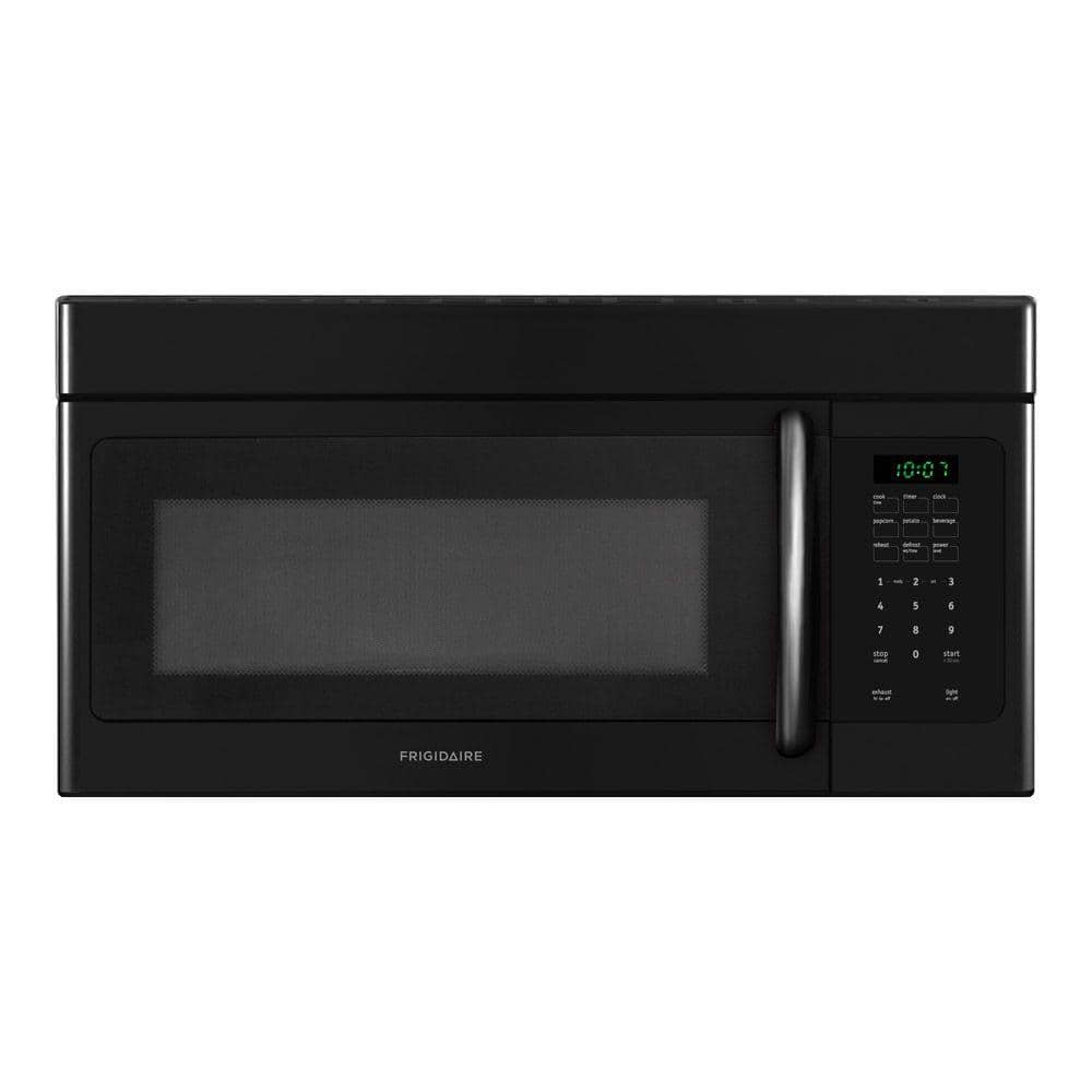 Frigidaire 1.6 cu. ft. Over the Range Microwave in Black FFMV162LB ...