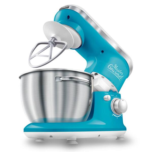 Sencor 4.2 Qt. 6-Speed Turquoise Stand Mixer with Dough Hook STM3627TQ-NAA1