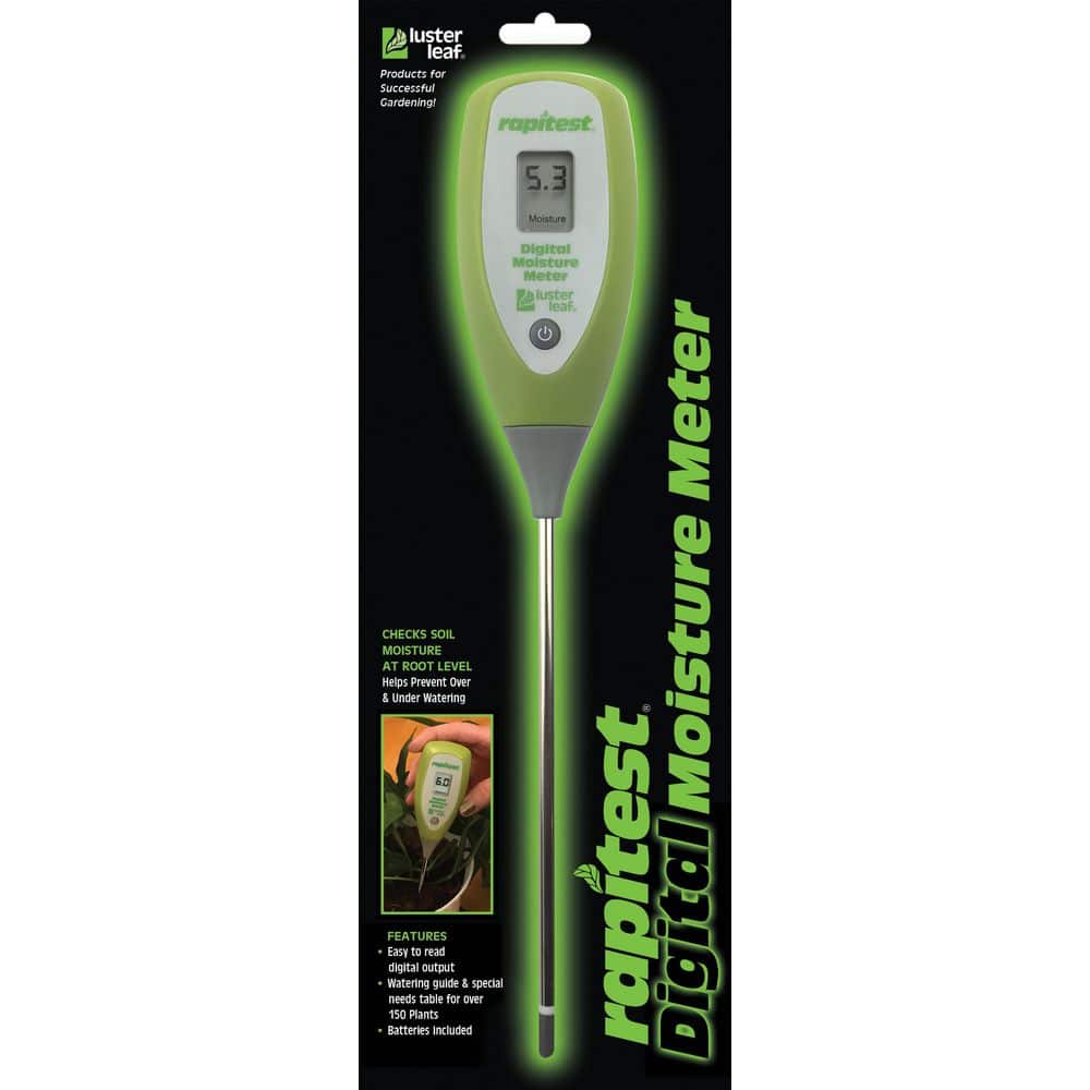 Luster Leaf Rapitest Digital Moisture Meter 1825X - The Home Depot