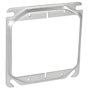 Reviews for RACO 4 in. W Steel Metallic 2-Gang Two-Device Square Cover, 3/4 in. Raised, 1-Pack ...