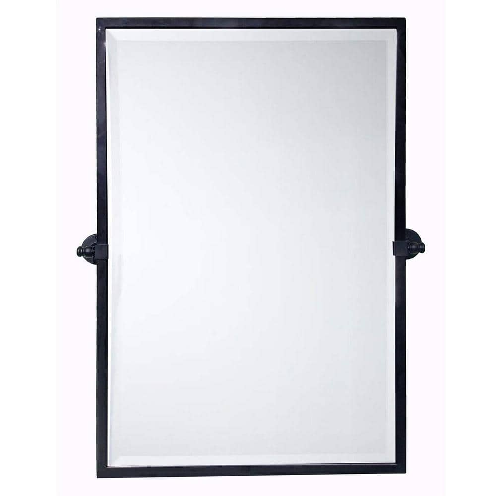 TEHOME Blakley 24 in. W x 36 in. H Large Rectangular Metal Framed Pivot ...