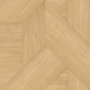 Veer Decor Sculpted Chevron Wood Panels Brown Wallpaper Sample 8252-AH4 ...