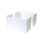 Fence Armor 5 in. L x 5 in. W x 1/4 ft. H Black Fence Post Guard for ...