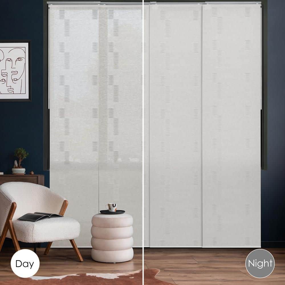 Godear Design Camellia Adjustable Panel Track Blinds Sliding Glass ...