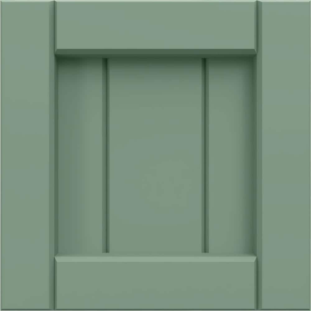 Ekena Millwork 12 in. W x 12 in. H True Fit PVC Framed Board-n-Batten ...