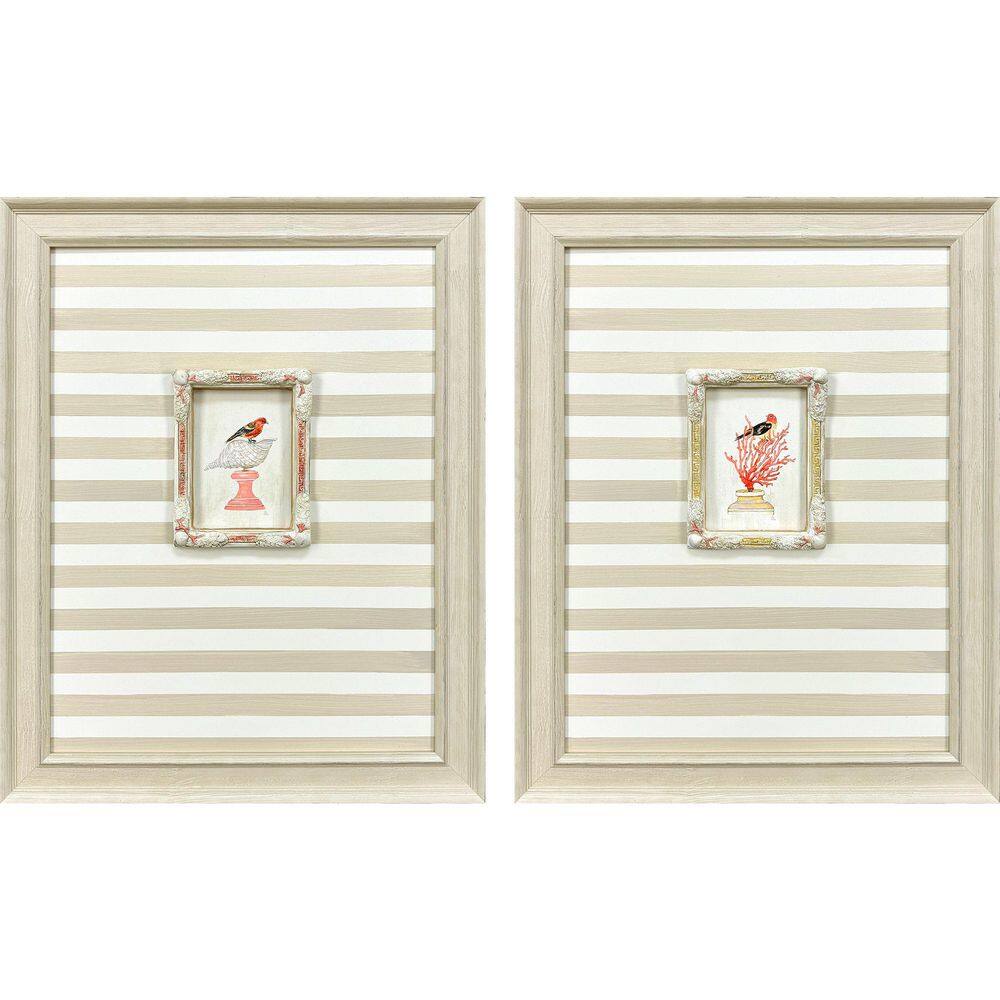 Paragon Underwater Collage by PopJoy Studio 2 Piece Framed Animal Art ...