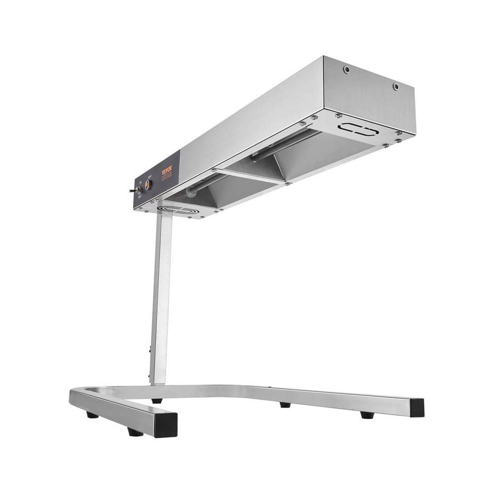 VEVOR French Fry Food Warmer 25 in. x 14.9 in. Stainless Steel Food ...