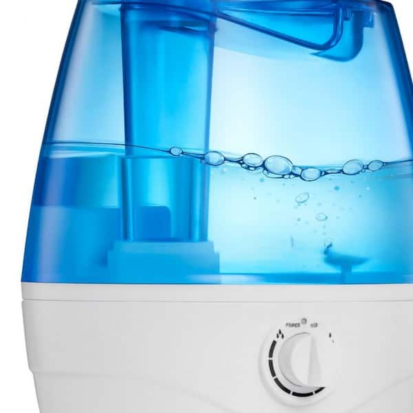 BeamBox 0.58 gal. Plastic Ultrasonic Cool Mist Tabletop Humidifier with ...