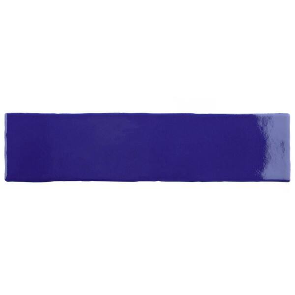 Merola Tile Viva Azul 3 in. x 12 in. Ceramic Wall Tile (4.16 sq. ft ...
