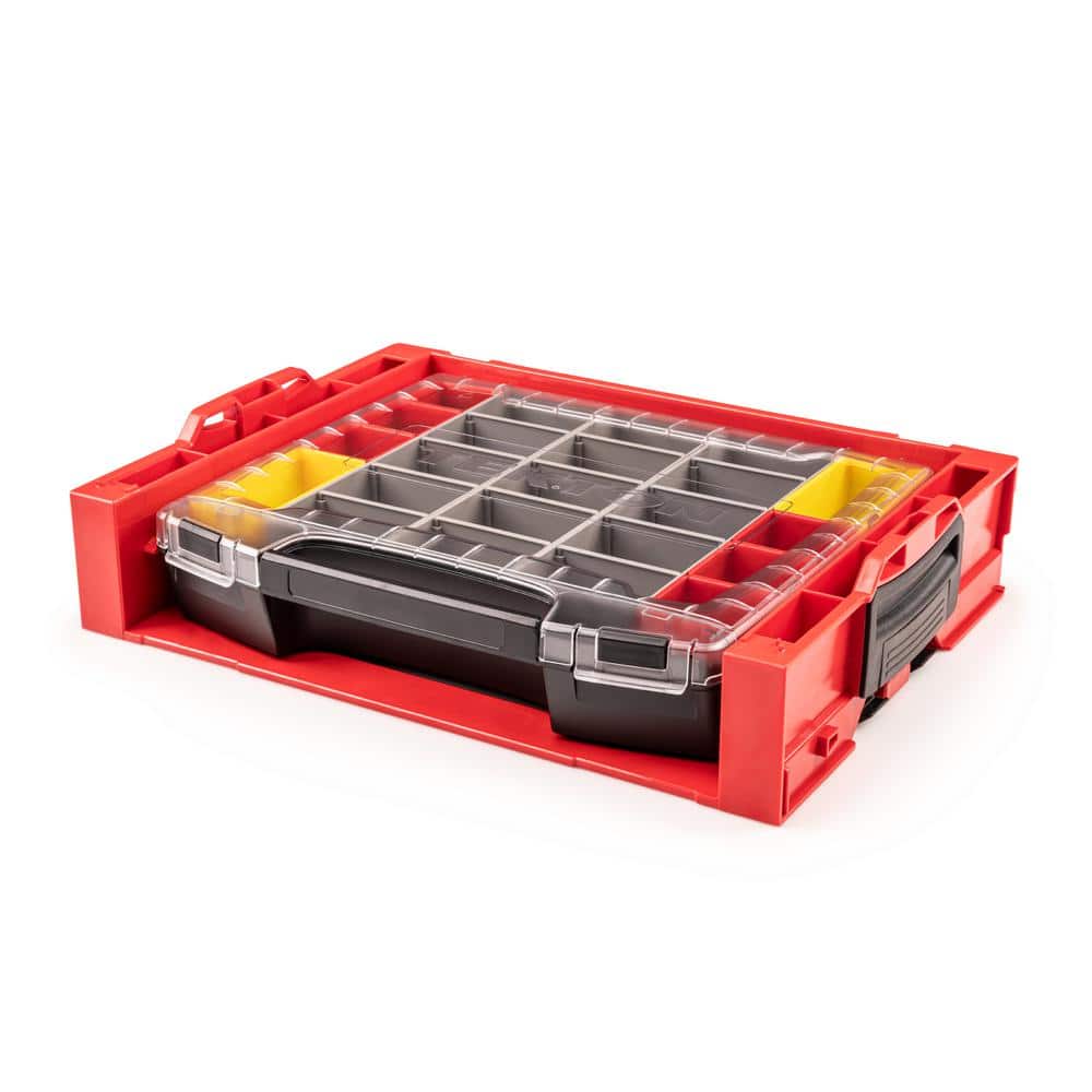 TEKTON Lidded Drawer (i-BOXX) with 11-Piece Organizer Bin Set in ...