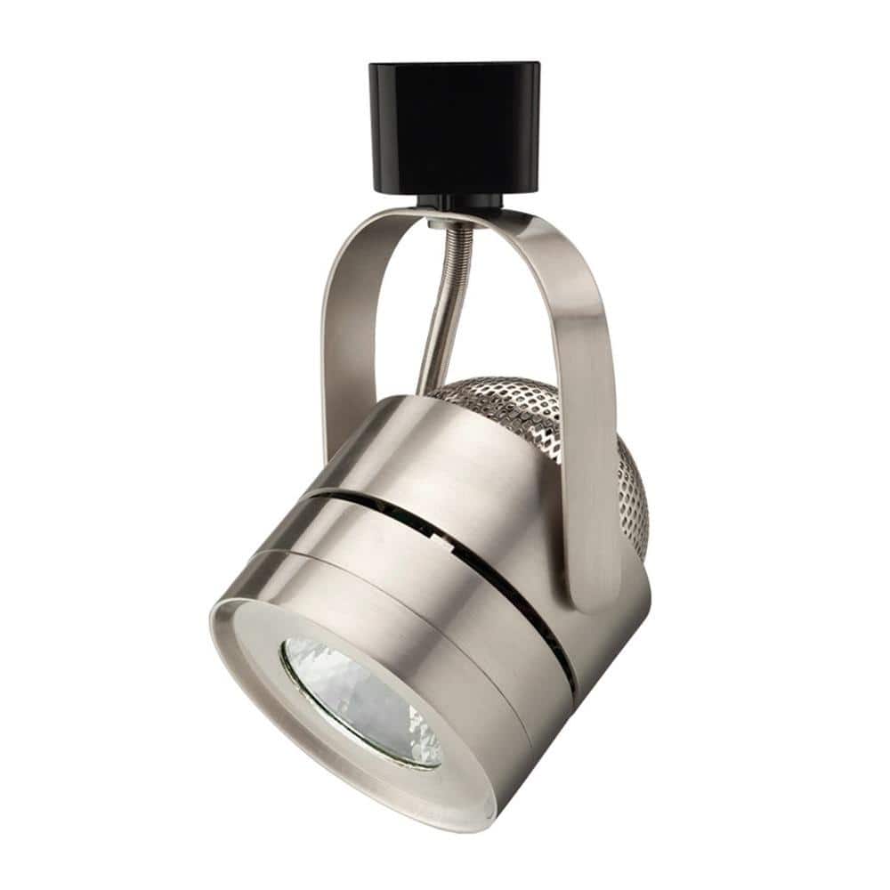 Lithonia Lighting Mesh Back 1-Light Brushed Nickel Integrated LED Track ...