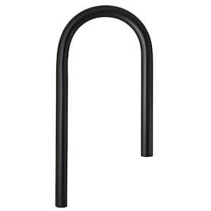 Deckorators 90 Degree Black ADA Aluminum Hand Rail Return Post 236611 ...