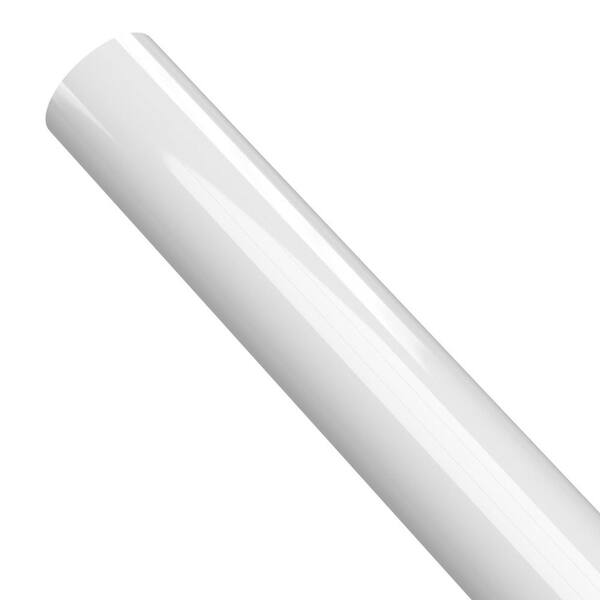 Formufit 1 in. x 5 ft. White Furniture Grade Schedule 40 PVC Pipe (2 ...