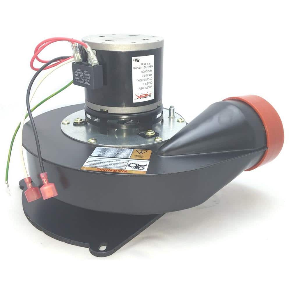 NBK MOTORS Replacement Furnace Draft Inducer/Exhaust Vent Venter Motor ...