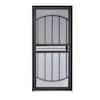 Grisham 36 in. x 80 in. 555 Series Tuscany Black Steel Prehung Security ...
