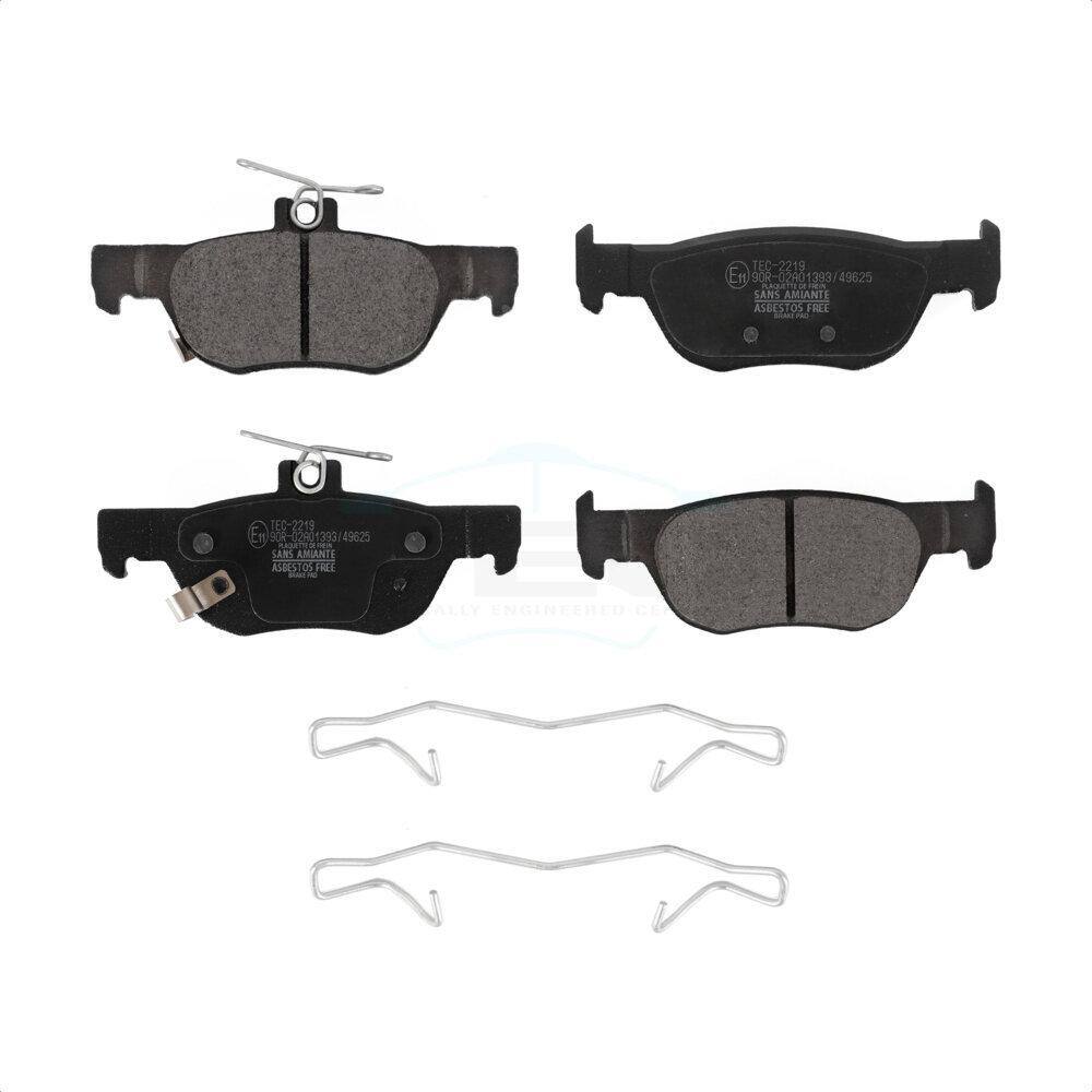 TEC Rear Ceramic Disc Brake Pads For Mazda 3 CX-30 Sport MX-30 EV TEC ...