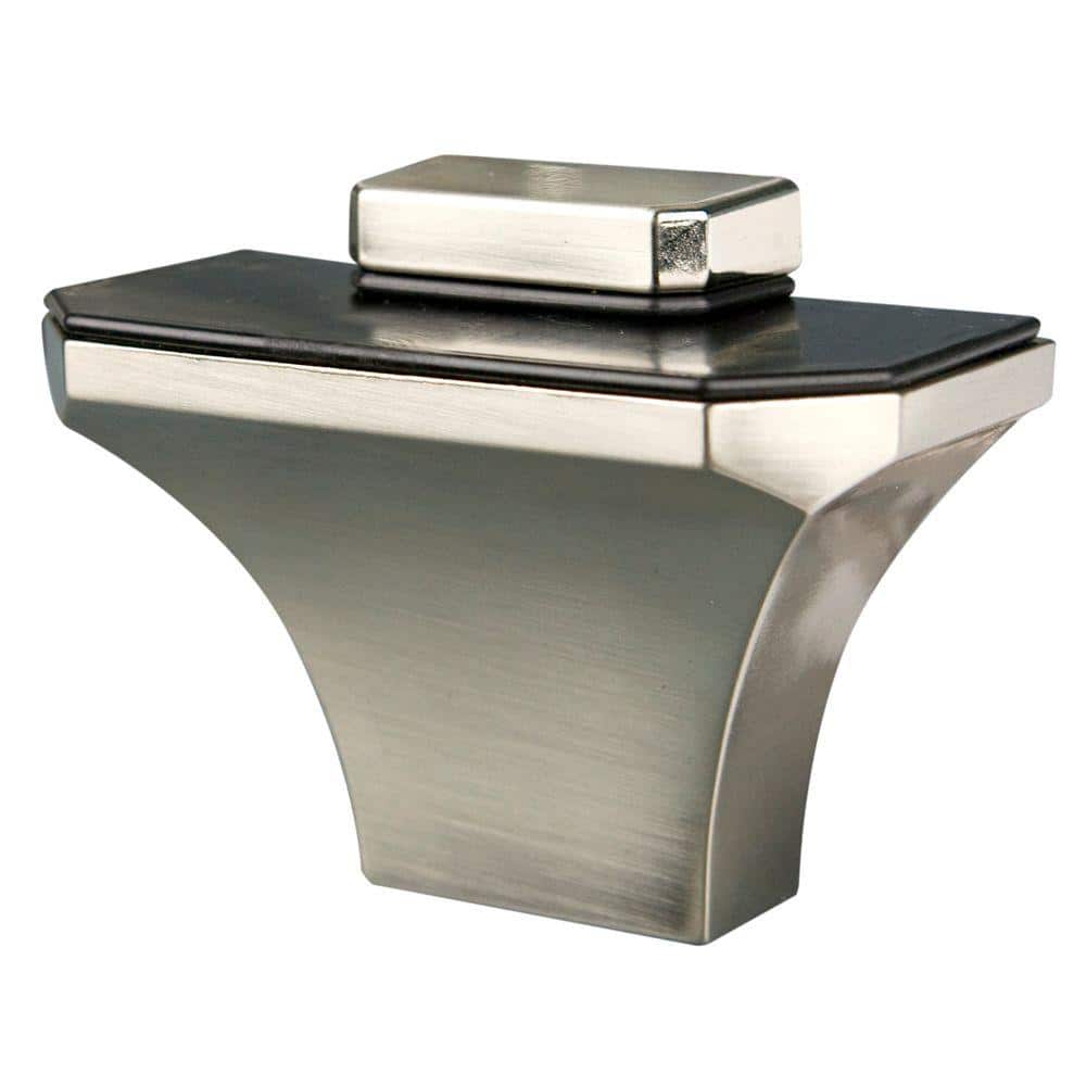 Home Decorators Collection 3.5 in. H x 1.75 in. W x 2.75 in. D Titanium ...