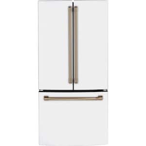Cafe 18.6 cu. ft. Smart French Door Refrigerator with Internal Water ...