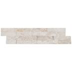 MSI Royal White Splitface Ledger Panel 6 in. x 24 in. Natural Quartzite ...