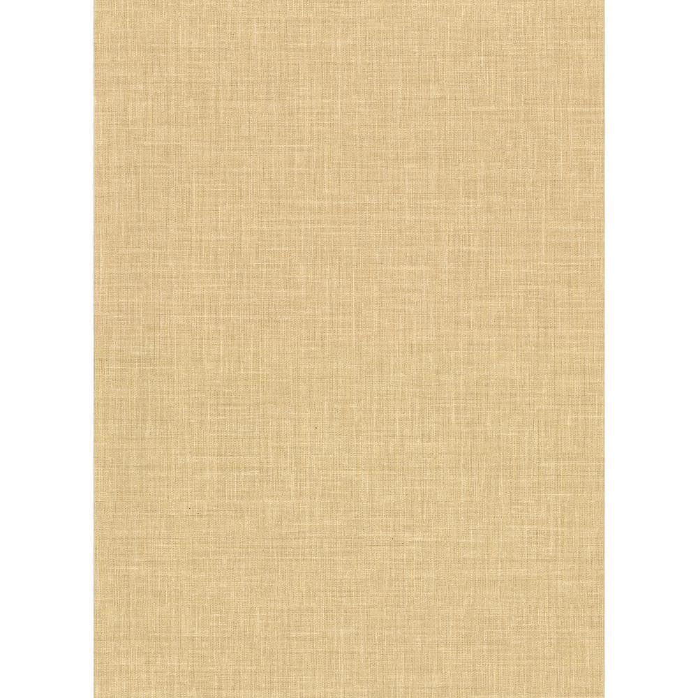 Warner Upton Wheat Faux Linen Wheat Wallpaper Sample 2921-50325SAM ...