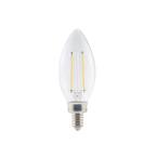 PRIVATE BRAND UNBRANDED 40-Watt Equivalent B11 Non-Dimmable Clear Glass ...