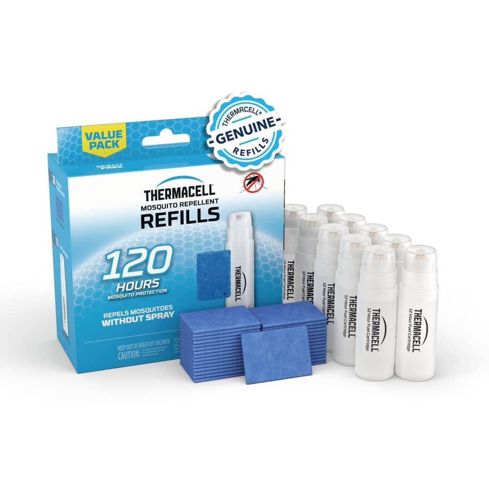 Thermacell Outdoor Mosquito Repeller Refill 120-Hour Mega Pack (30 ...