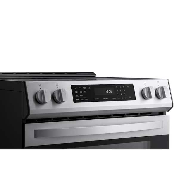 KENMORE 5.6 cu. ft. 4-Elements Front-Control Induction Range in ...
