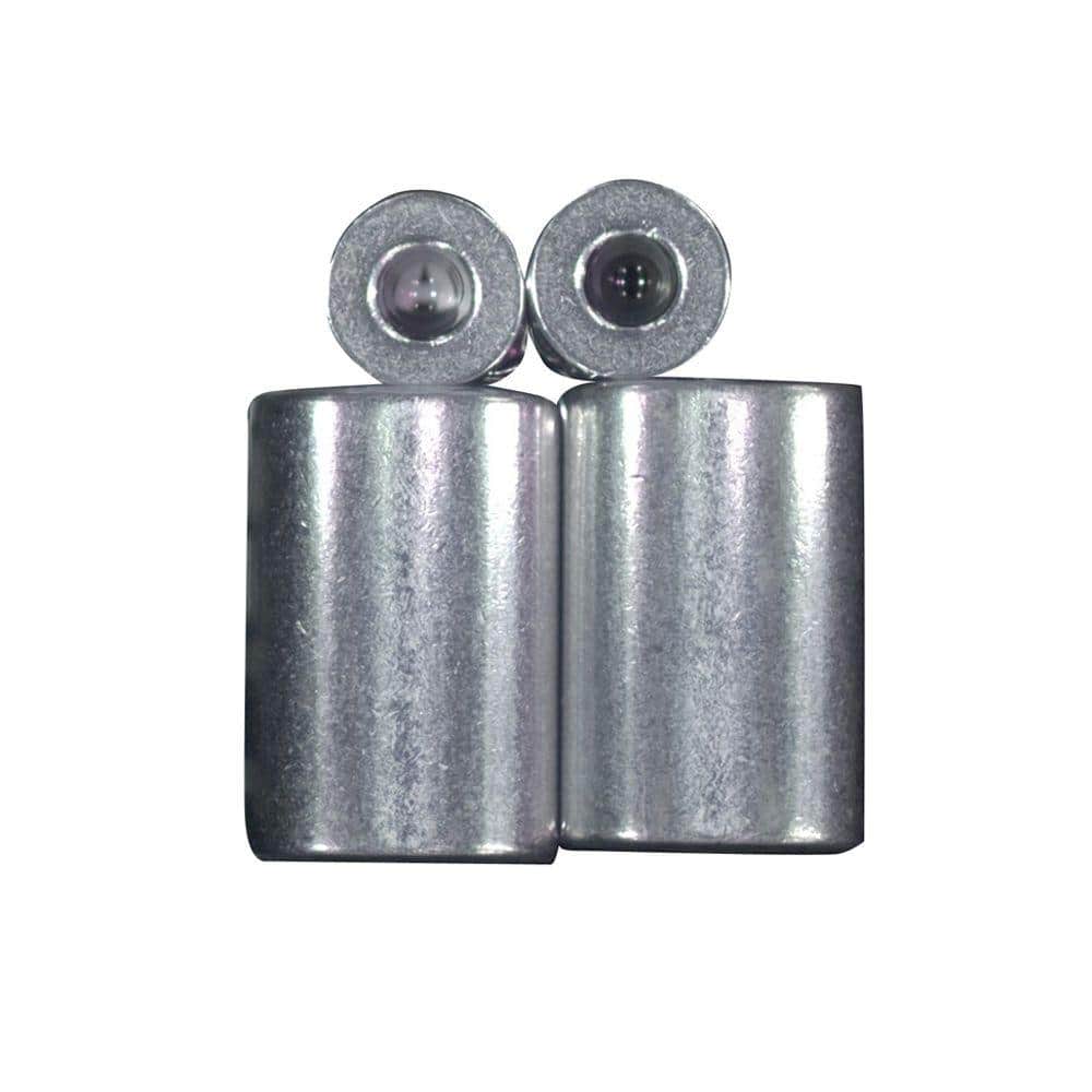 Lehigh 1/8 in. Aluminum Ferrule and Stop Set 7332S-24 - The Home Depot