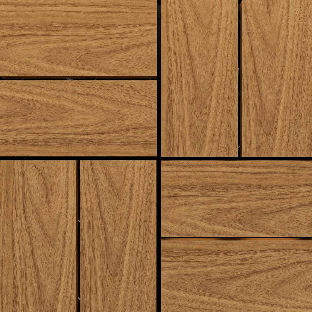 Reviews for ARK DESIGN 1 ft. x 1 ft. Quick Deck Outdoor Knurling Slat ...